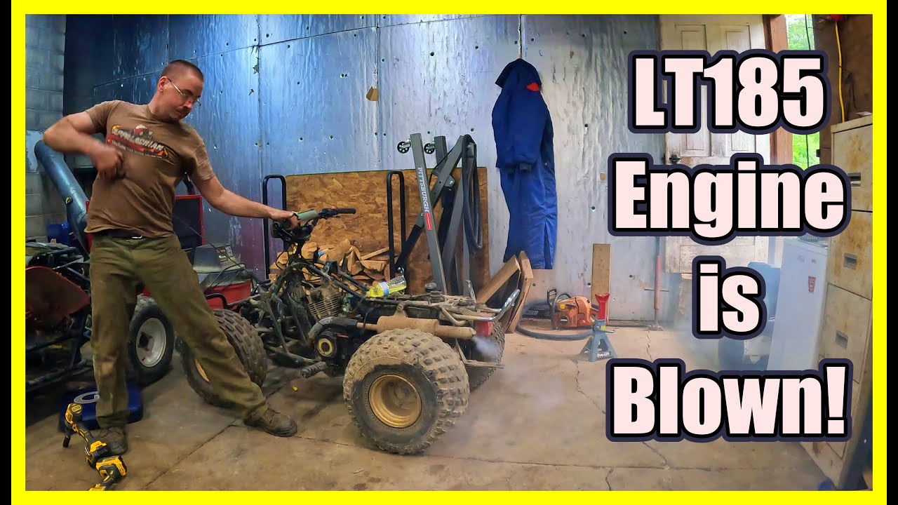 What's next for the Suzuki LT185 Now? - YouTube