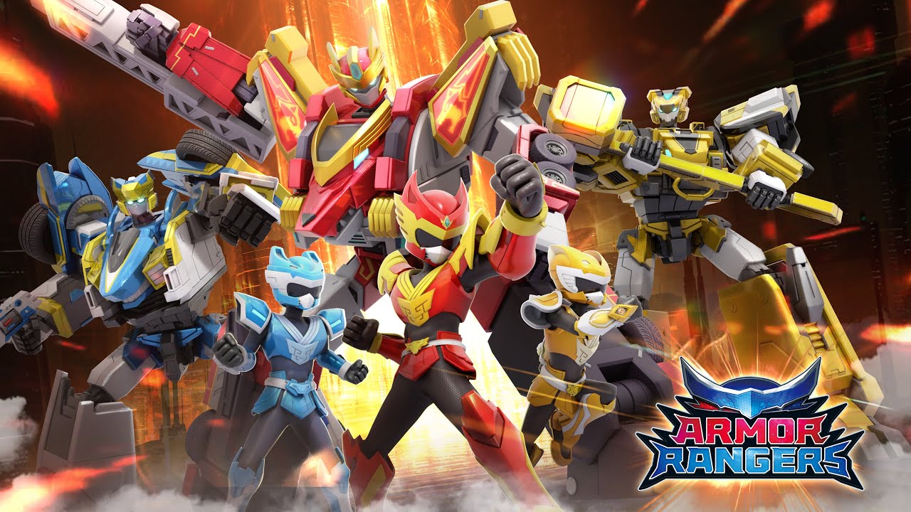 🚨Trailer Armor Rangers Musim 1 telah tiba! | kid kartun hero ...