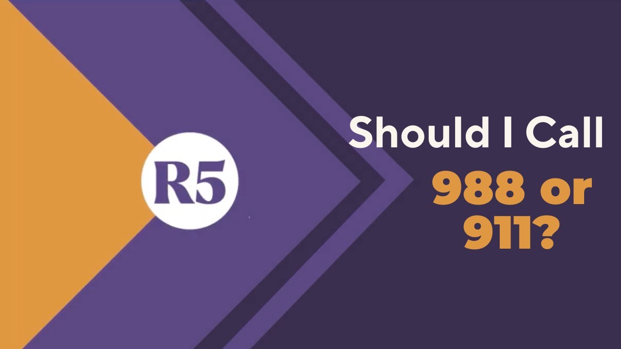 Should I Call 988 or 911? - YouTube