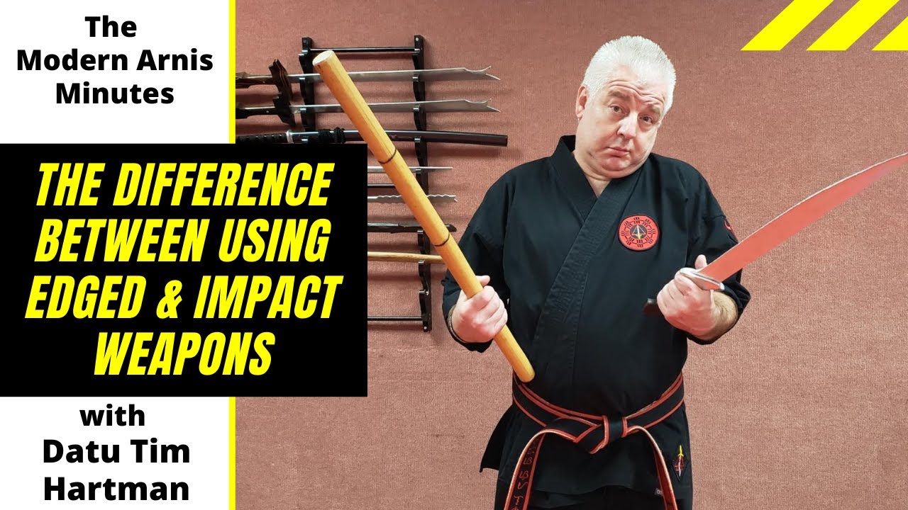 The Difference Between Using Edged and Impact Weapons - YouTube