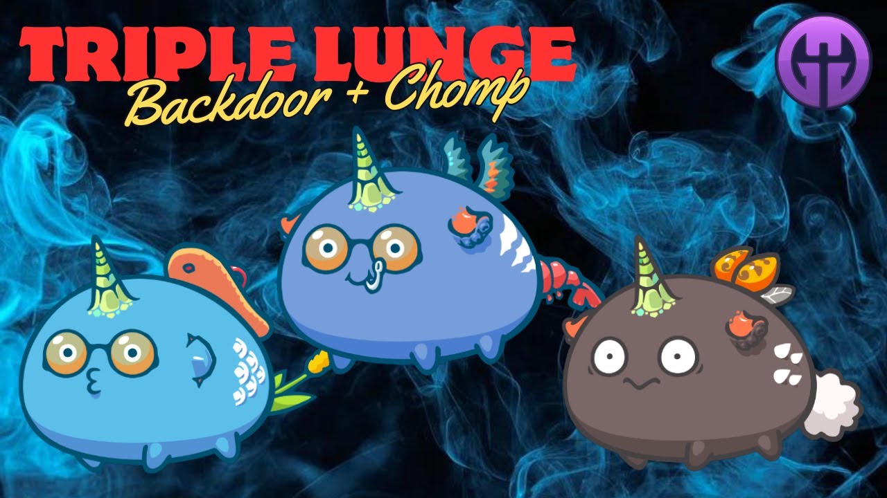 Axie Classic V2 My Old Best Comp!! Triple Lunge Backdoor Chomp ...