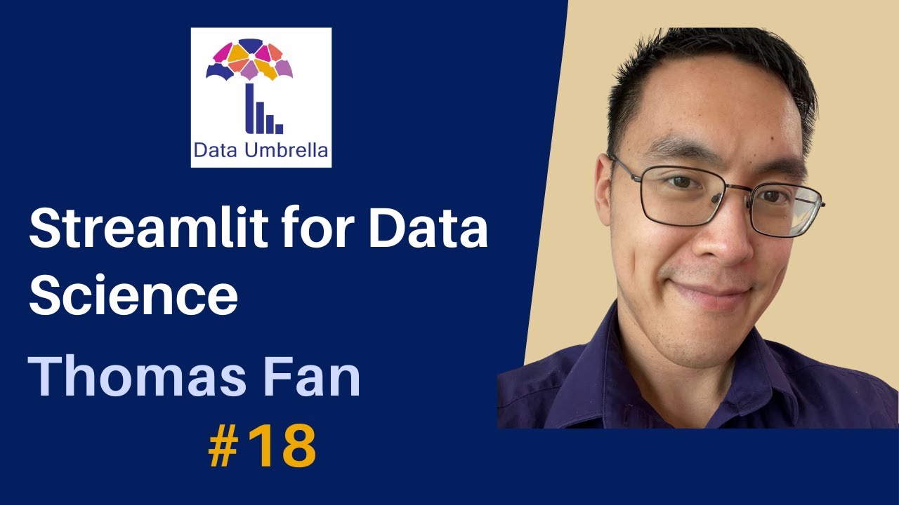 [18] Streamlit for Data Science (Thomas Fan) - YouTube