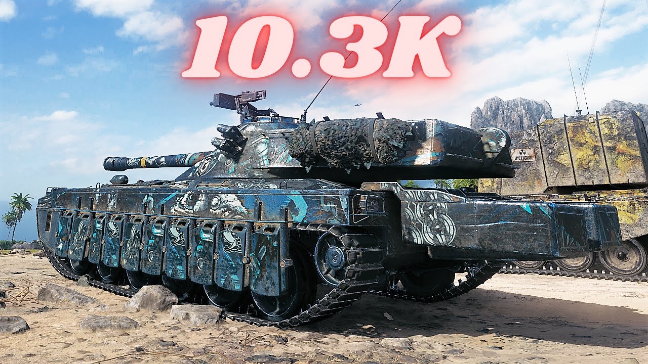 UDES 15/16 - 10.3K Damage 8 Kills 1vs5 World of Tanks Replays ,WOT tank ...
