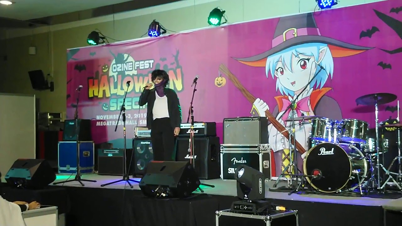 Ozinefest Halloween Special Anime Singing Contest Day 1 - Yuuzora no ...