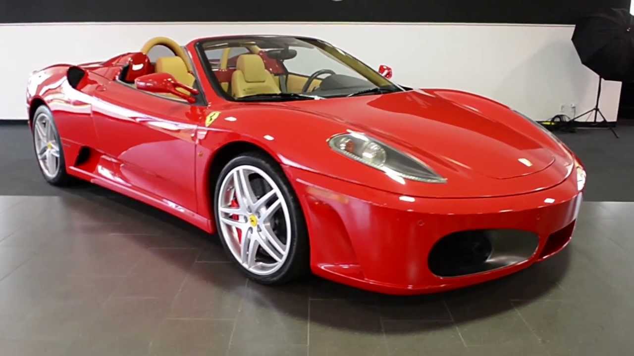 2007 Ferrari F430 Spider Rosso Corso L0547 - YouTube