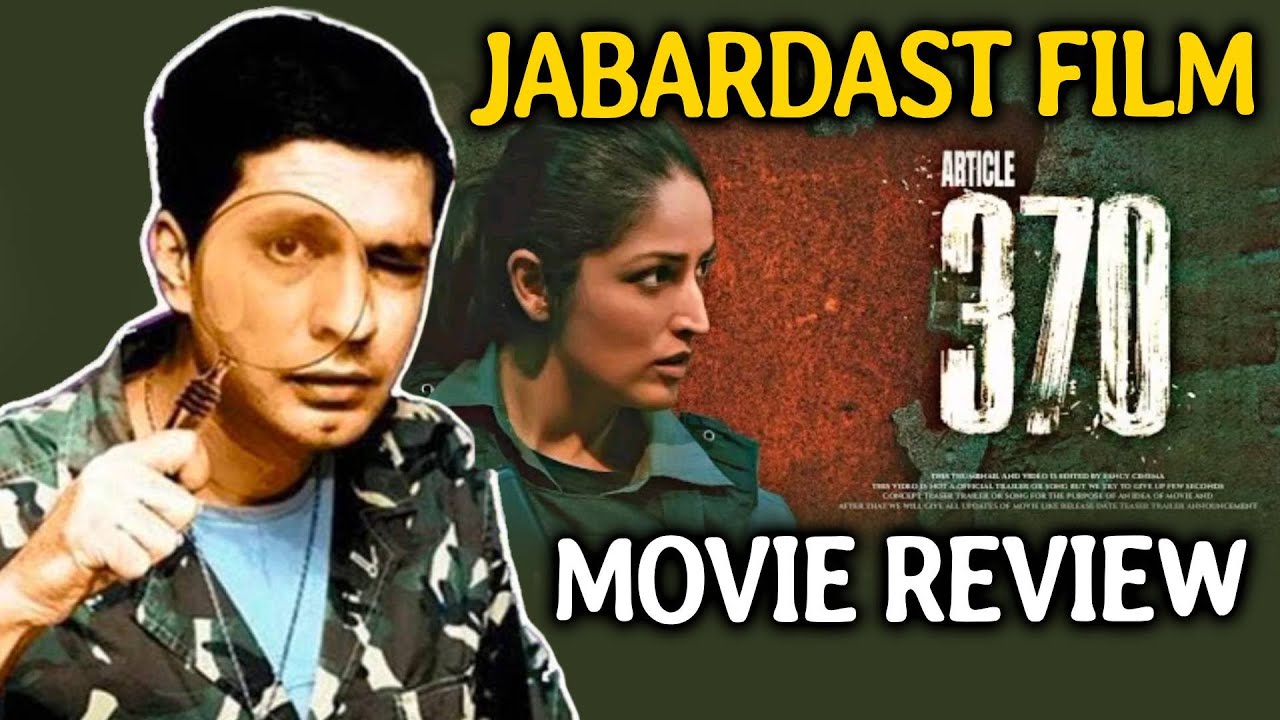 Article 370 Review | Daring, Well-Researched Film | Yami Gautam | RJ Divya Solgama - YouTube