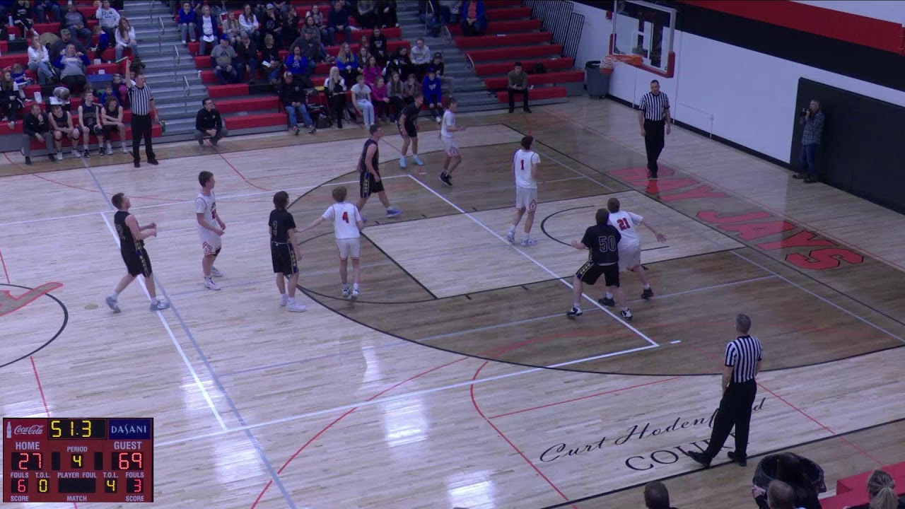 Ray High School vs Tioga High School Mens Varsity Basketball - YouTube