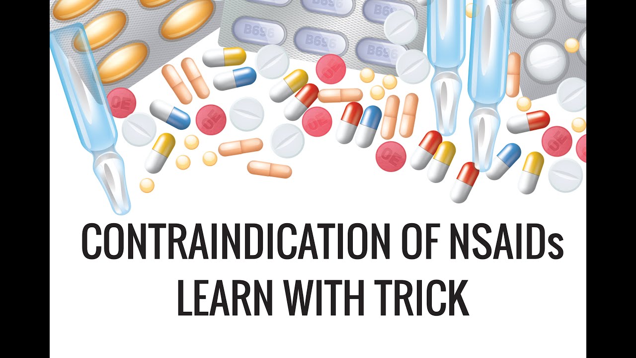 PPSC/SPSC Lecture-Mnemonics/Trick to Learn Contrainidaction of NSAIDs ...