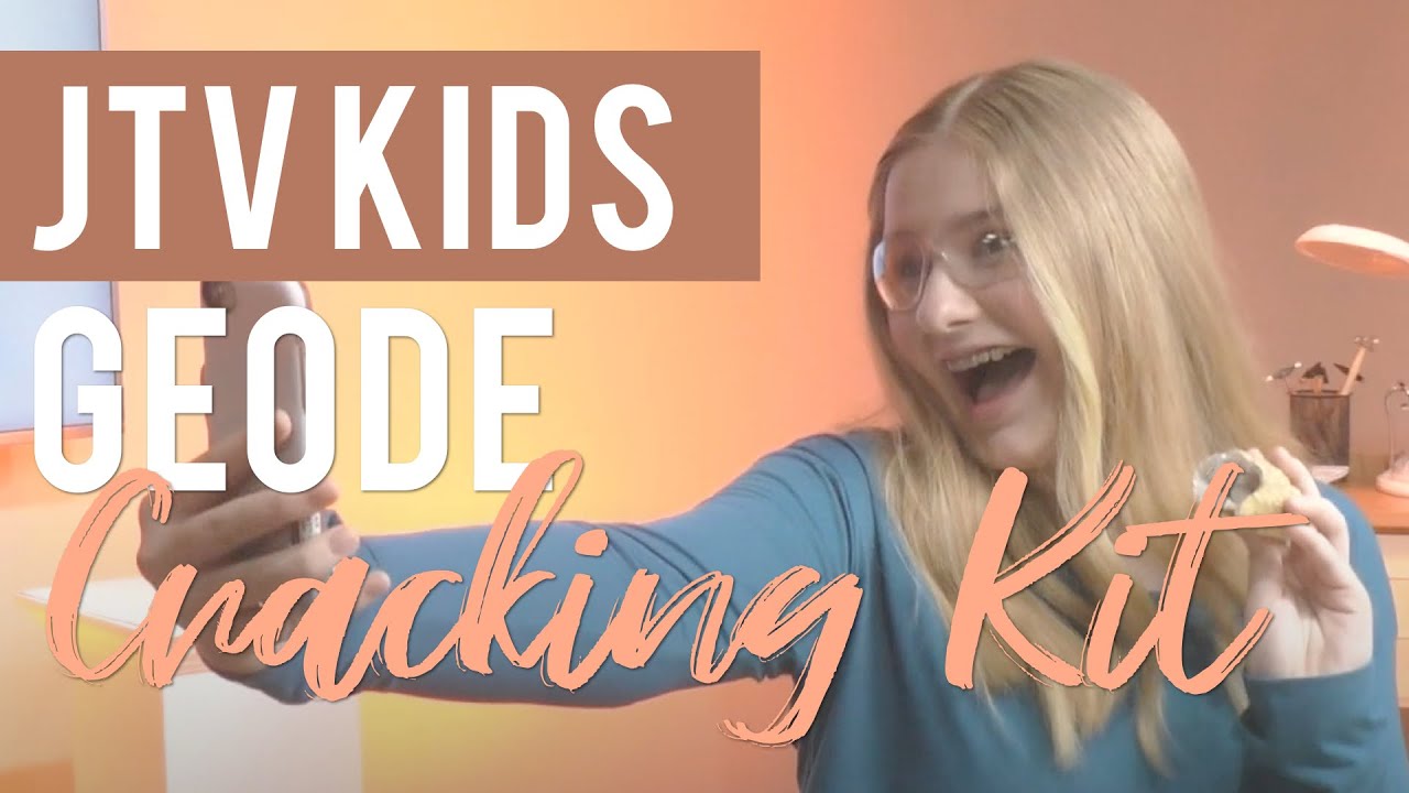 JTV Kids: Geode Cracking Kit - YouTube