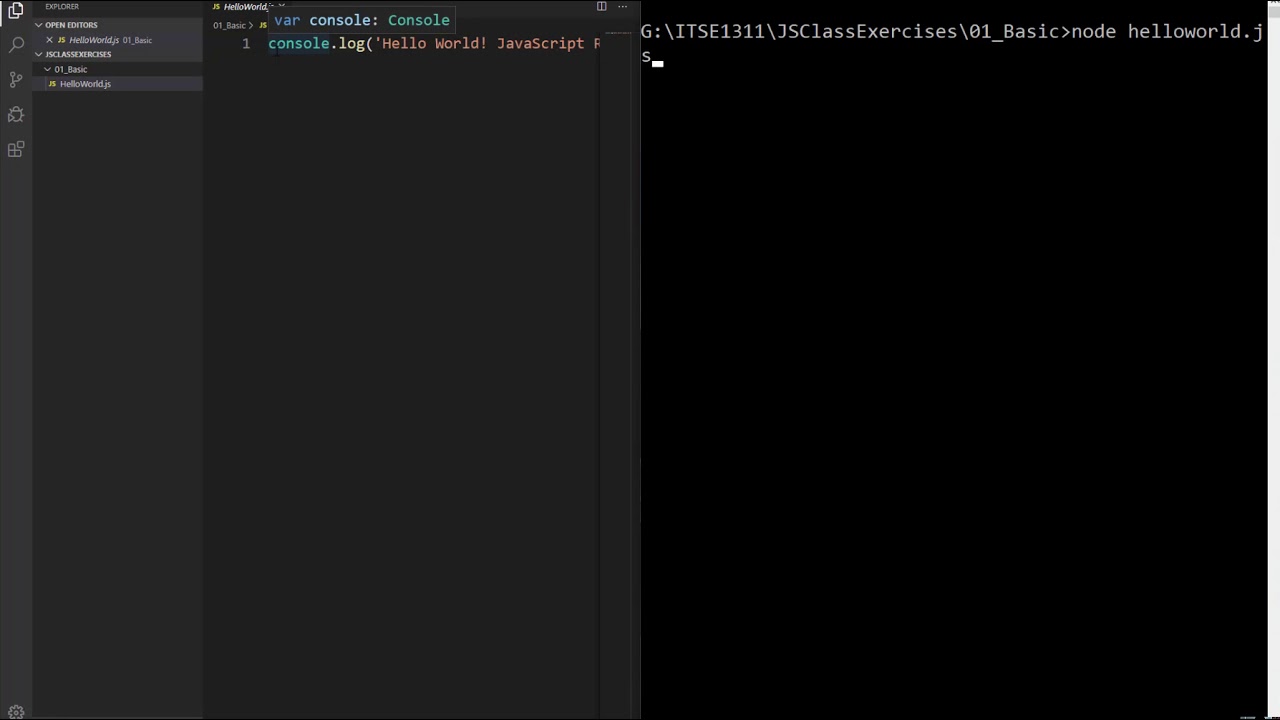 Basic Elements Of Javascript Part 1 Youtube