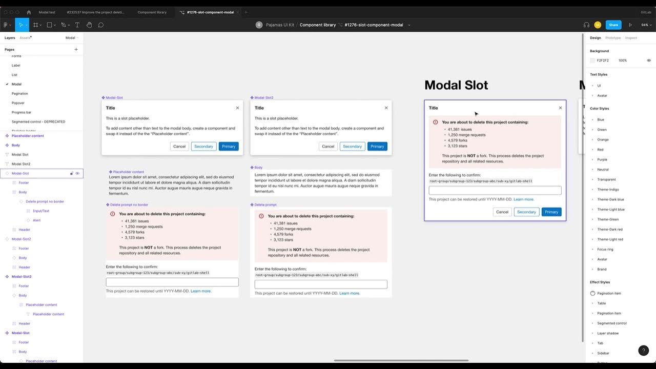 Using slot components to avoid detaching components in Figma - YouTube