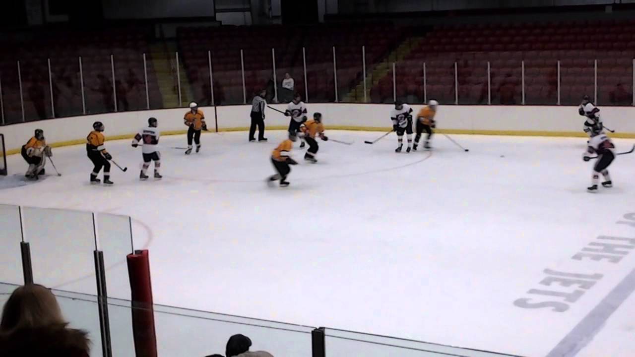 Metro Jr Jets Midget BB VS BLUE WATER LC GAME 2 trevor osko - YouTube