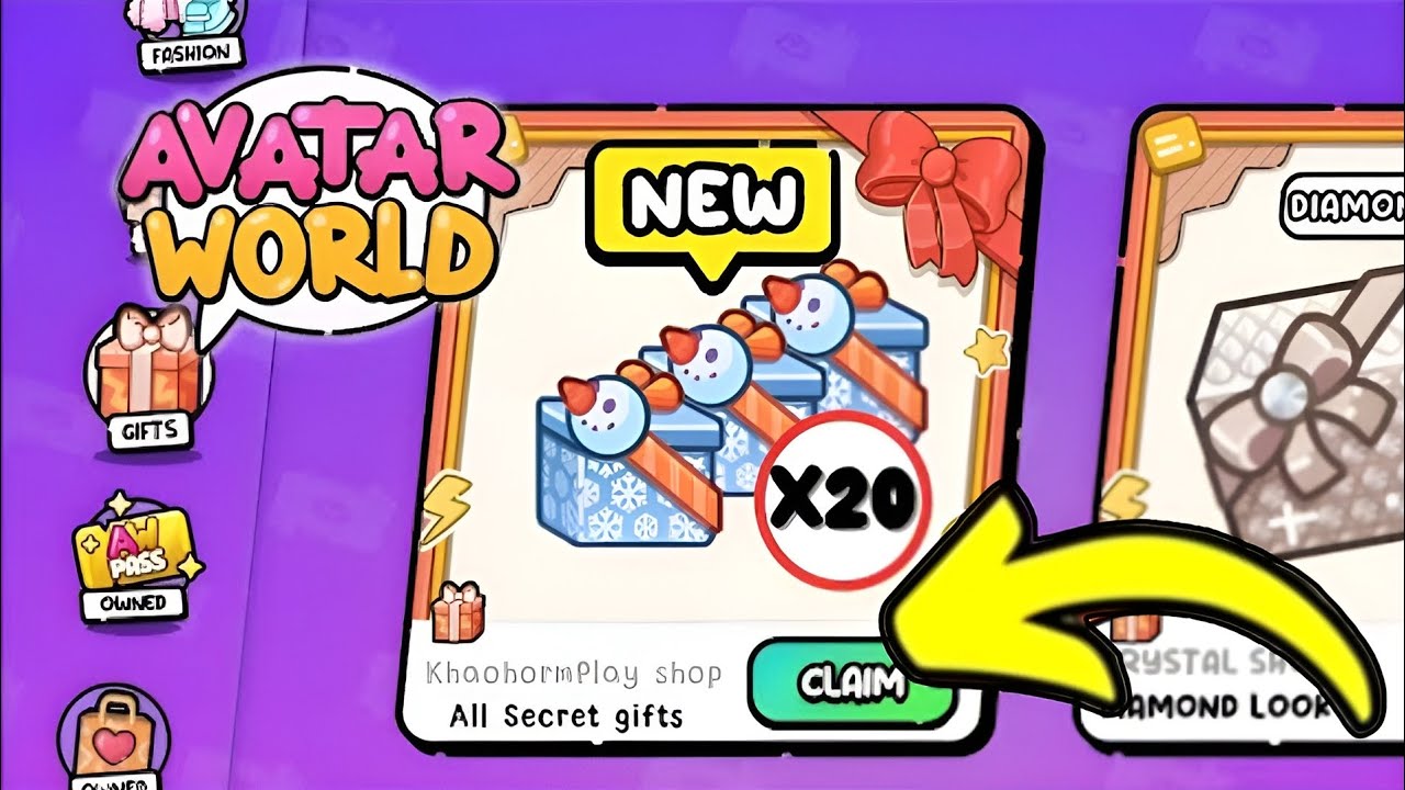 NEW UPDATE! ALL SECRET GIFTS WINTER OF JOY IN AVATAR WORLD // AVATAR ...