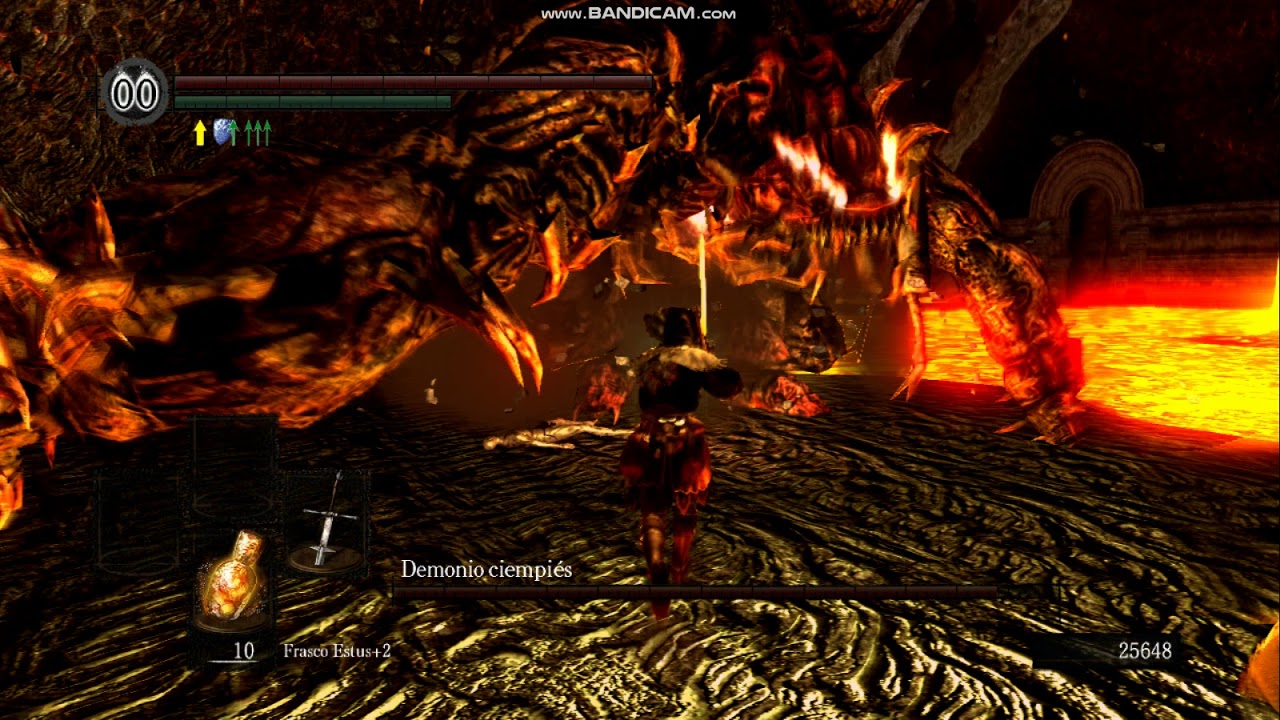 centipede demon boss fight - YouTube