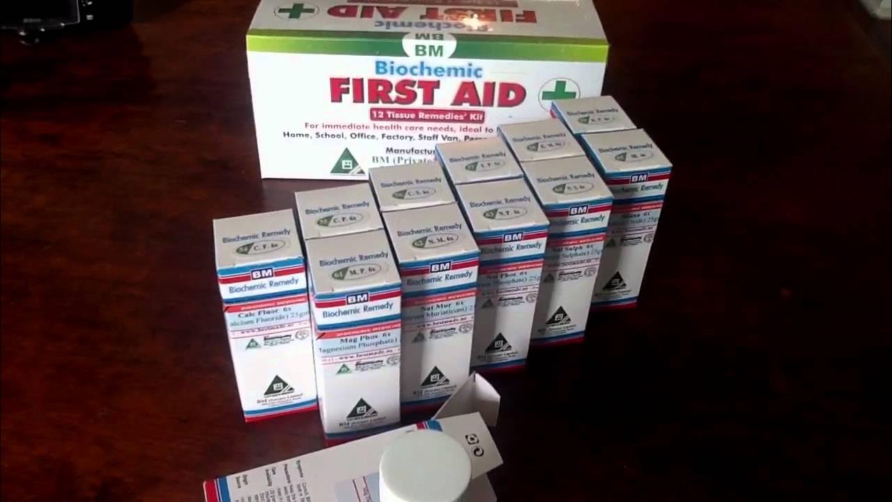 Complete Cell Salt kit. Finest Cell Salts available anywhere - YouTube