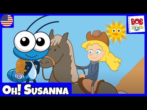Bob Zoom - Oh! Susanna | Nursery Rhymes & Kids Songs Original English