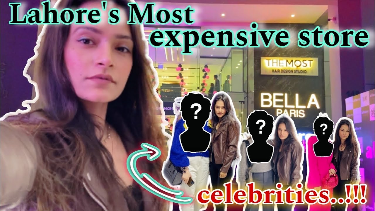 Most expensive store open in Lahore | imported n branded products ...