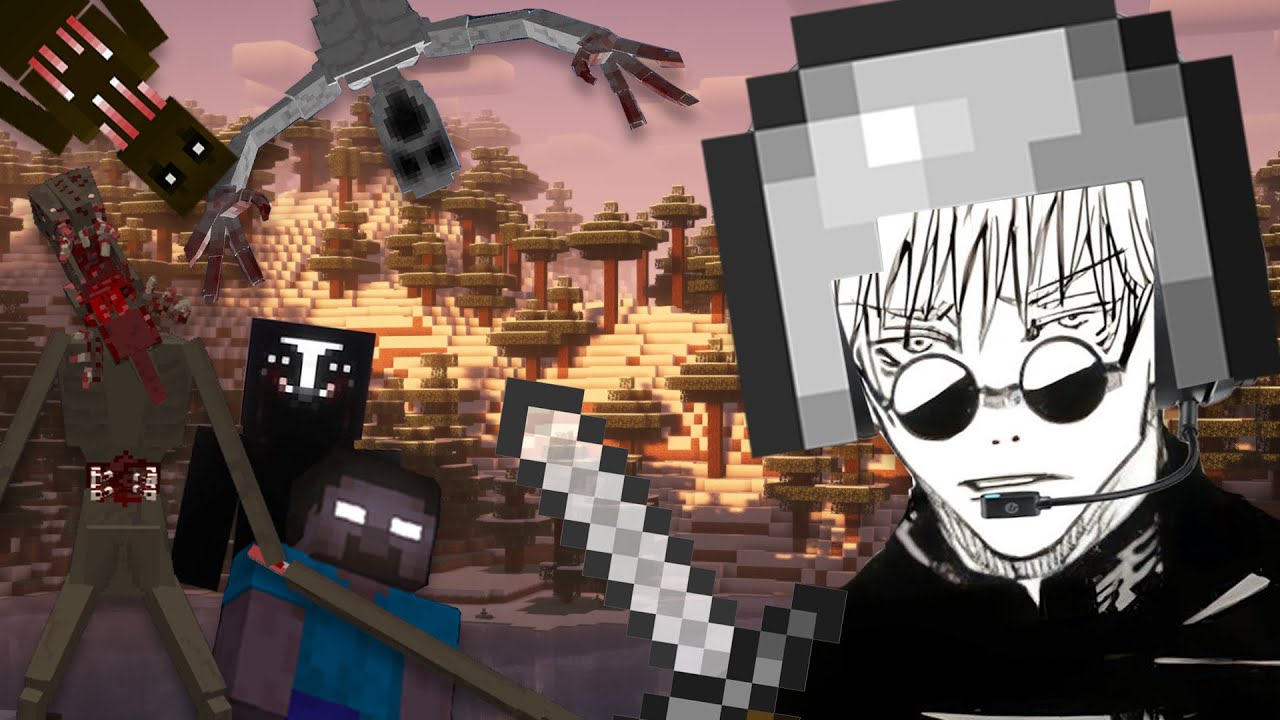 GOJO SATORU PLAYS MINECRAFT WITH HORROR MODS #4 - YouTube