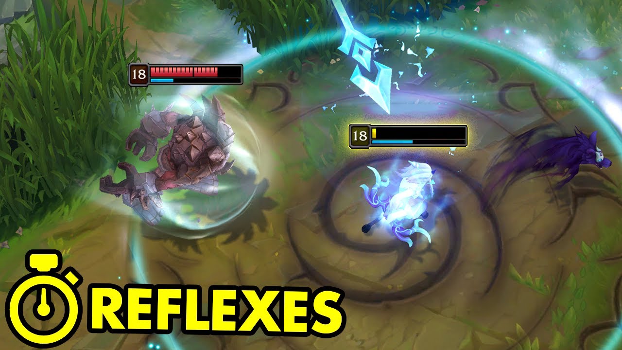 When LOL Players Have SUPER FAST Reflexes... - YouTube