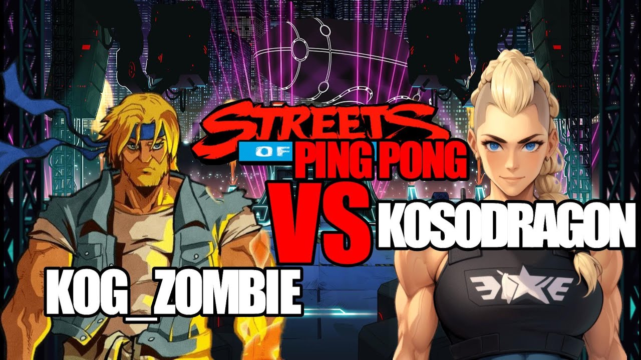 Streets of Ping Pong - Axel vs Estel Streets of Rage 4 - YouTube