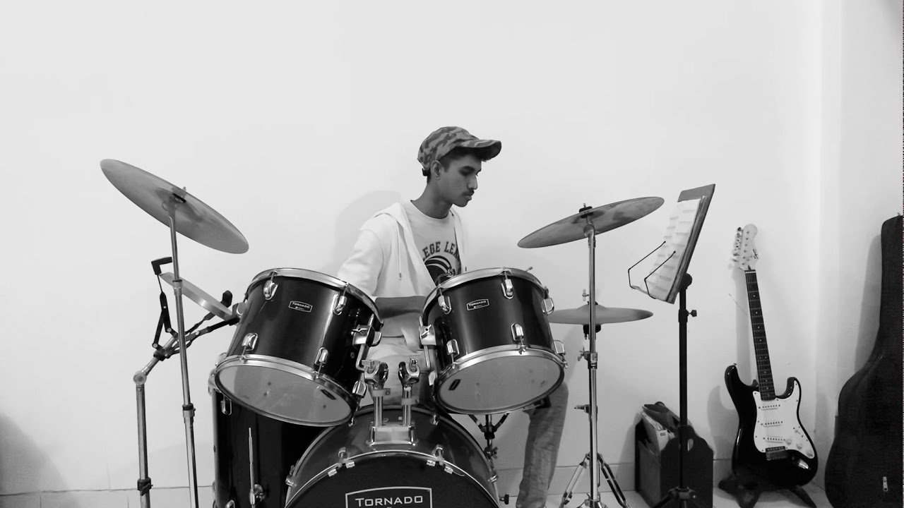 Mood Remix ( Drum cover ) - YouTube