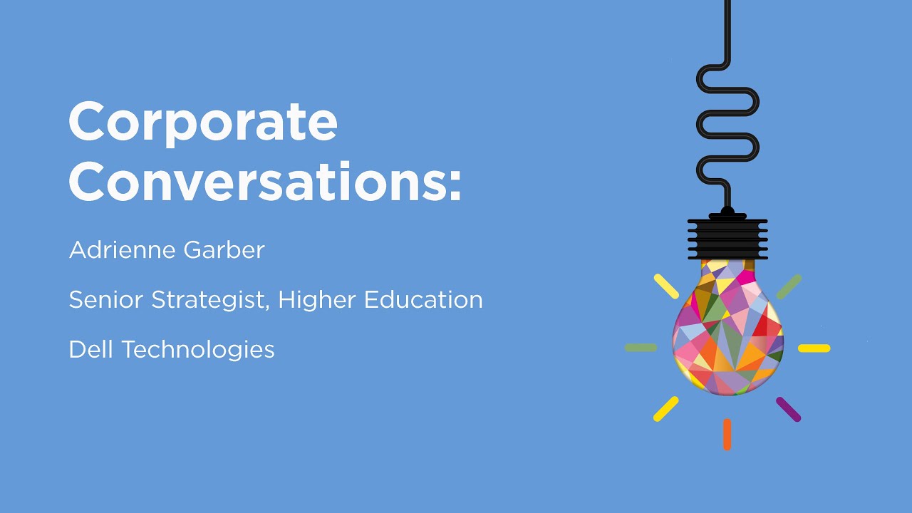 Corporate Conversations: Adrienne Garber from Dell Technologies - YouTube