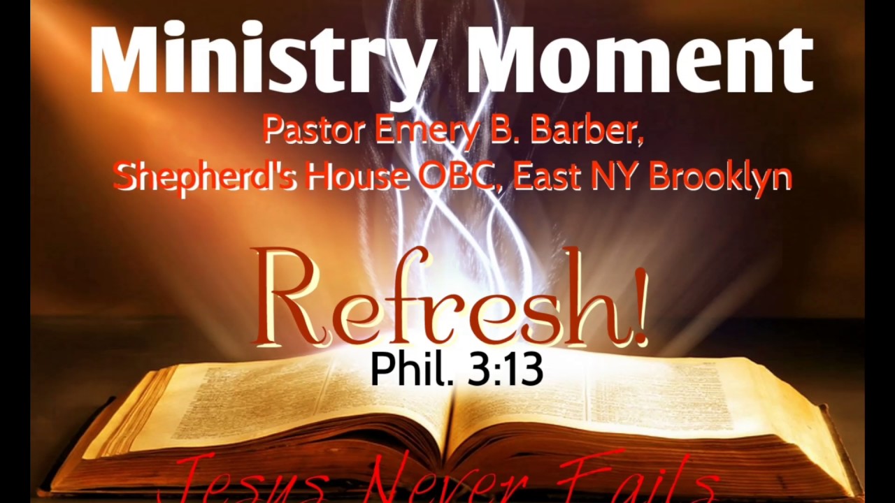 Refresh | Ministry Moment - YouTube