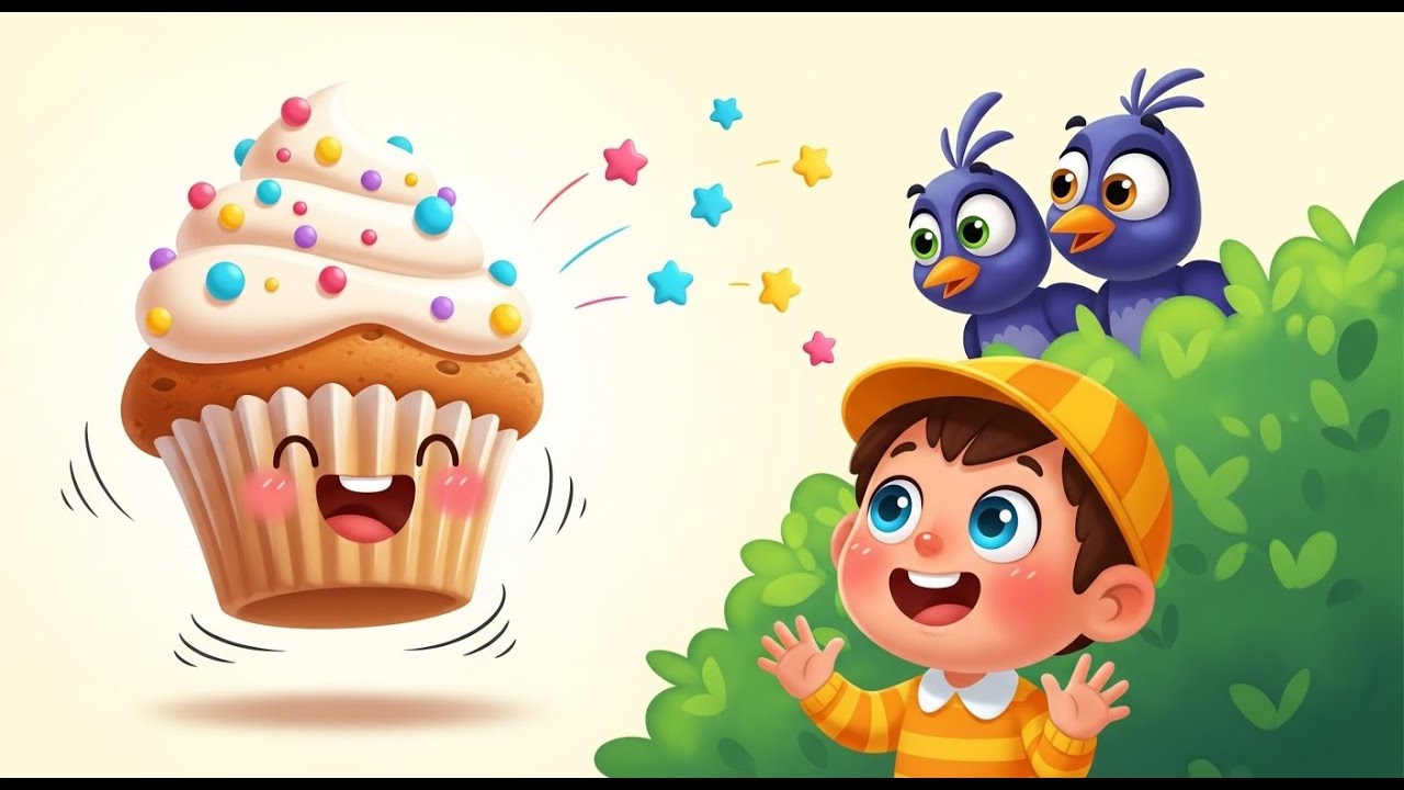 My Cupcake Learned to Jump | Nursery Rhyme Song for Kids - YouTube