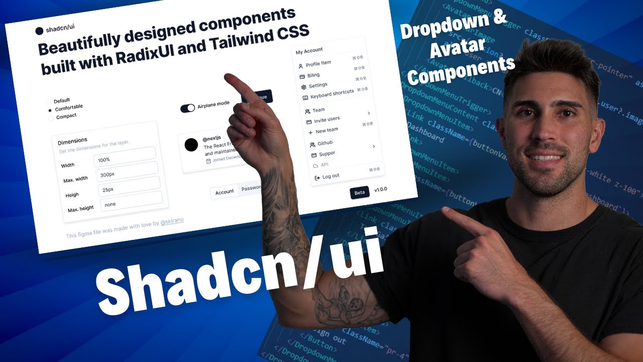 Shadcn/ui - Game Changer UI Library - YouTube
