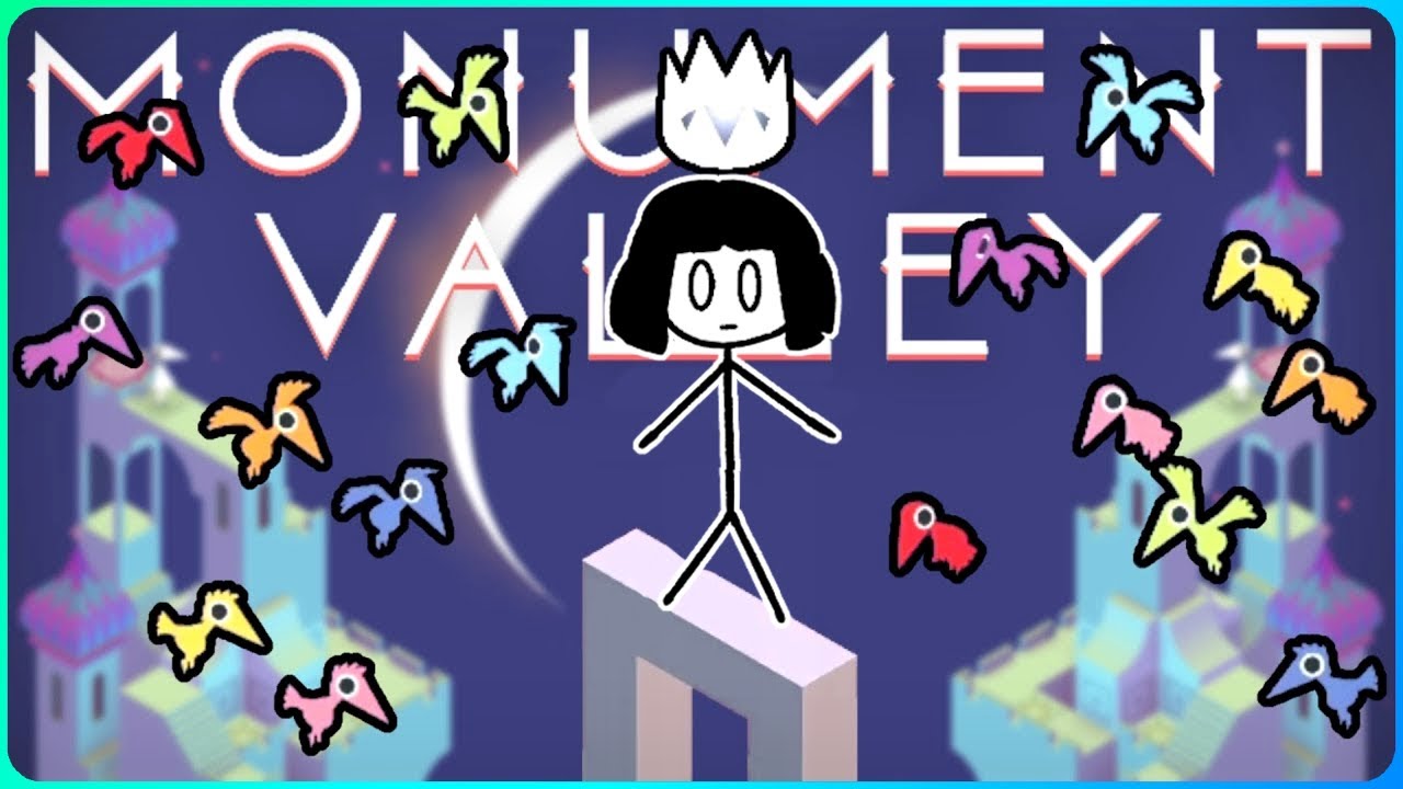 I became queen of the crows | Monument Valley - YouTube