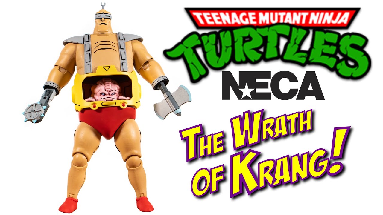 NECA TMNT The Wrath of KRANG Cartoon Target Exclusive Review - YouTube