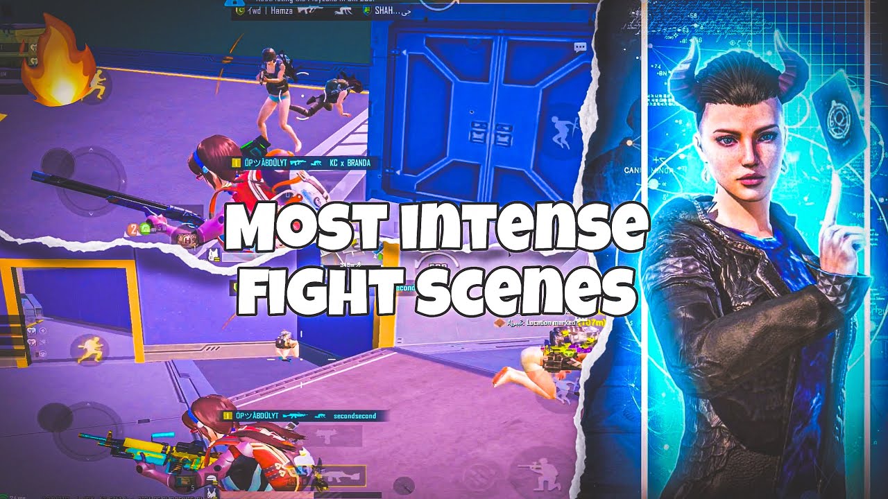 Pubg Most Intense Clutches & Fight Scenes 🔥 Pubg Mobile Rush Moments ...
