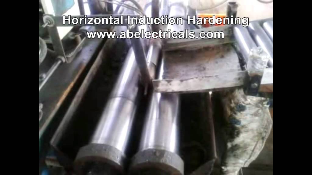 Horizontal Induction Hardening - YouTube