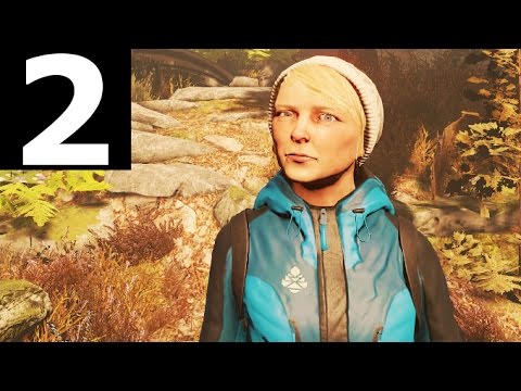 Through The Woods Part 2 - Walkthrough Gameplay (No Commentary) (Steam Indie Horror Game 2016)