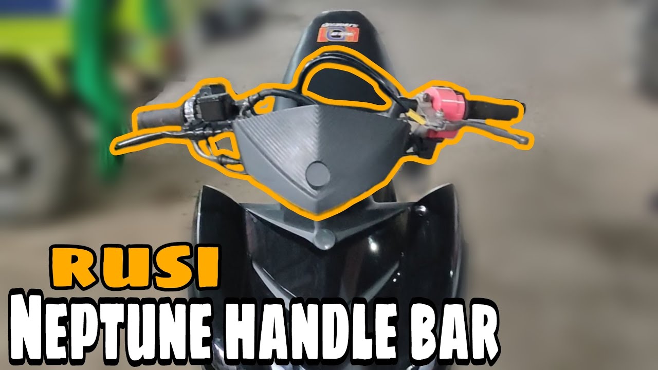 SUZUKI SMASH110 PROJECT UPDATE (RUSI NEPTUNE HANDLE BAR INSTALLED ...