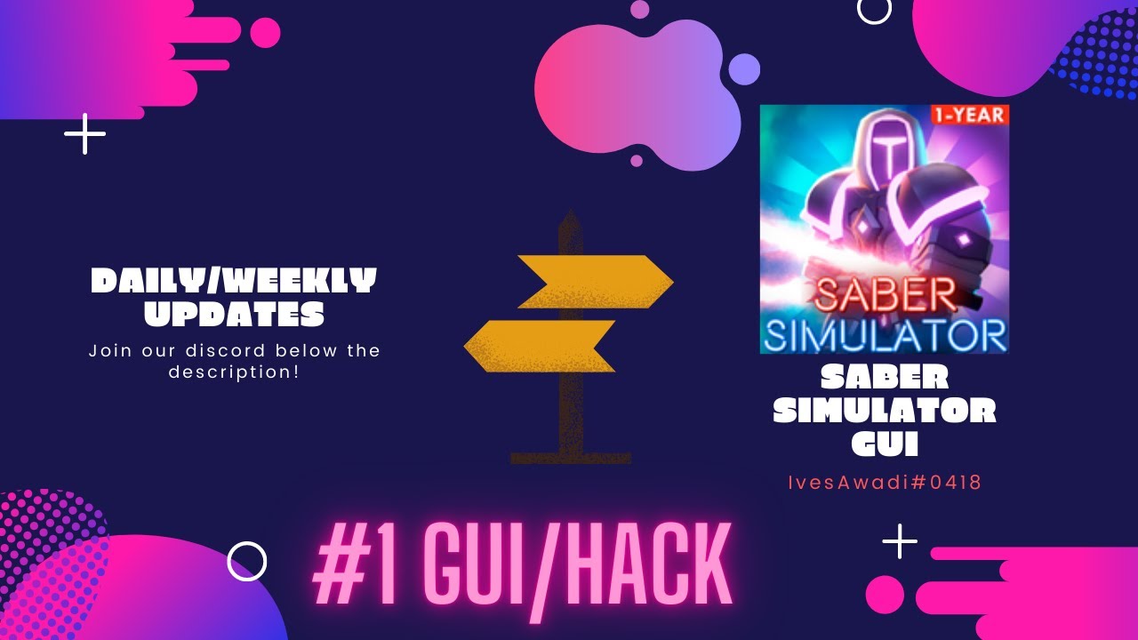 ⭐Saber Simulator l OP GUI/HACK l 1# GUI l Custom Delete l Auto Updates ...