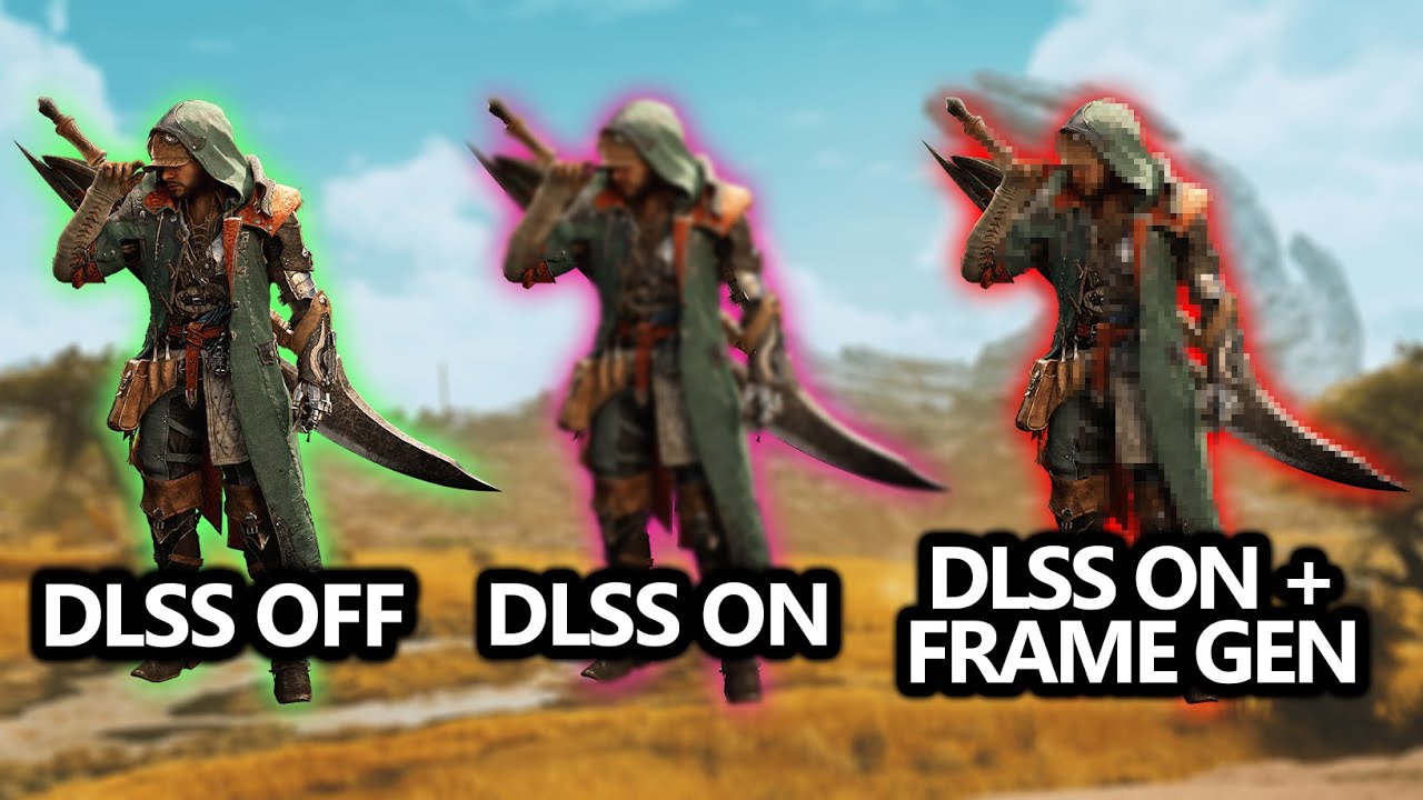DLSS OFF vs DLSS ON vs DLSS + Frame Generation BENCHMARK | MHWilds OBT ...