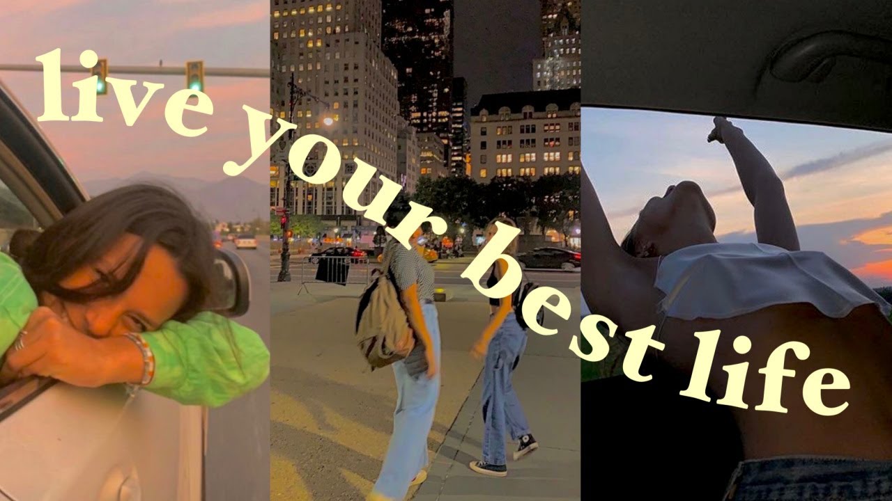 HOW TO LIVE YOUR BEST LIFE *main character energy* - YouTube