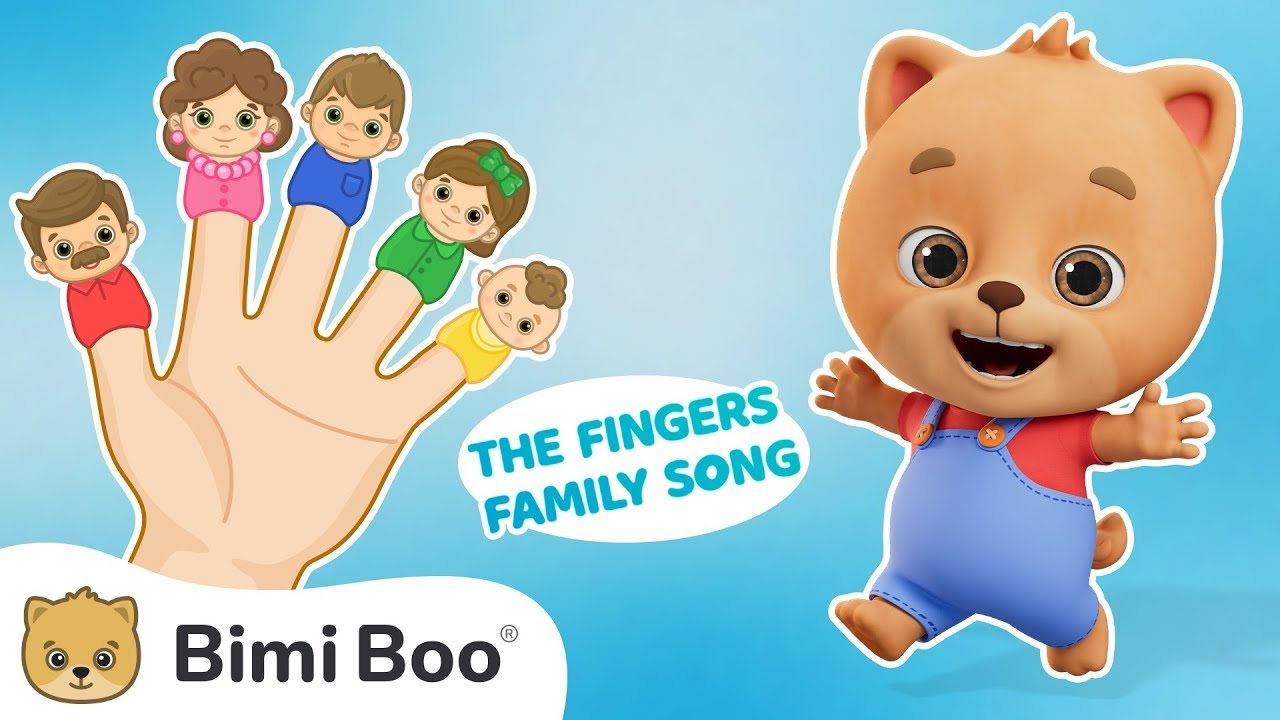 Finger Family Song | Bimi Boo Kids Songs and Nursery Rhymes - YouTube