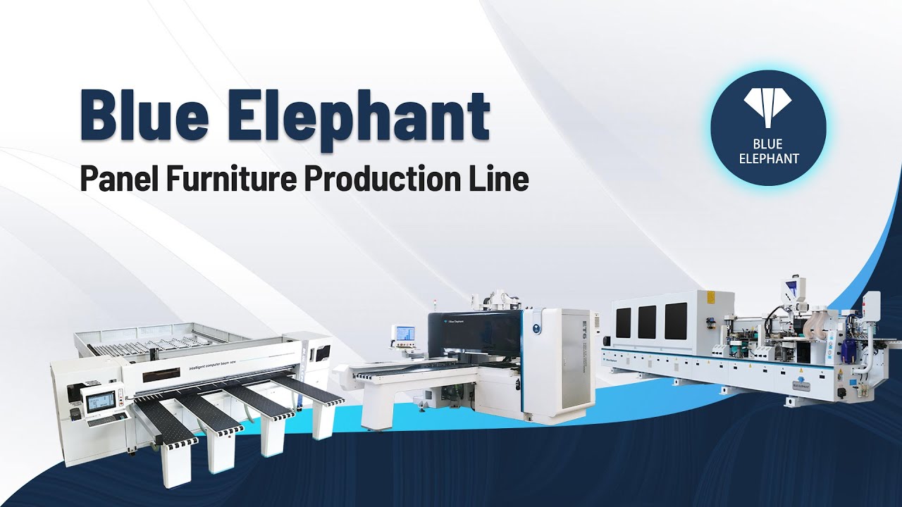 High Efficiency Panel Furniture Production Line for Cabinet, Wardrobe ...