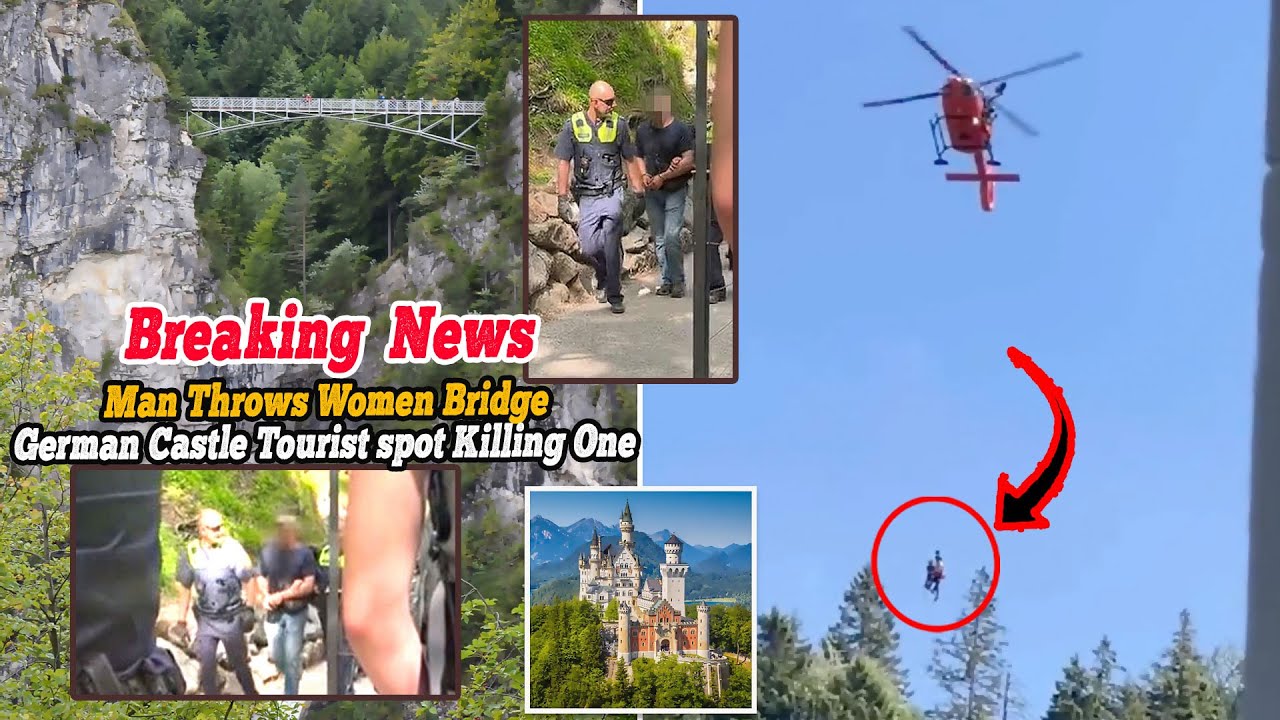 Us Man Throws Two American Women Into Ravine At Germanys Famous