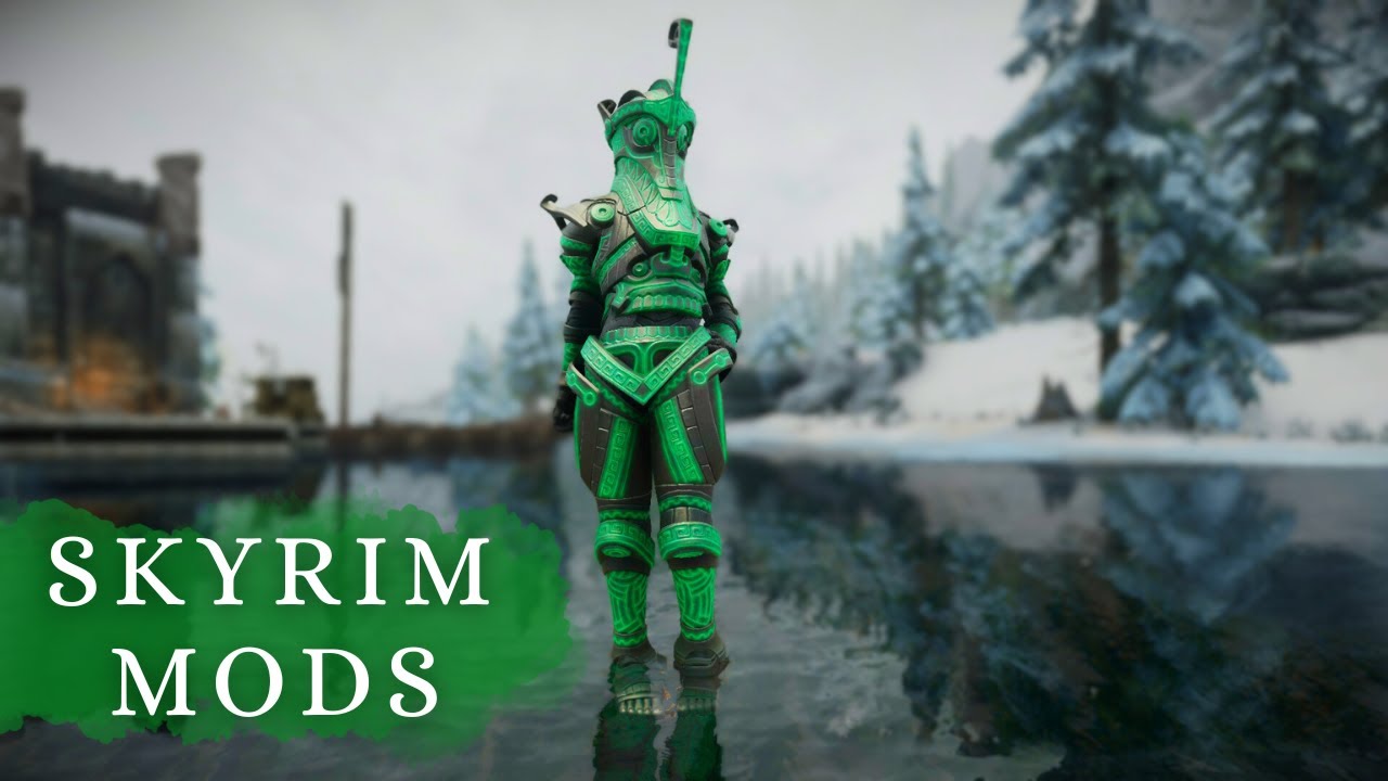 | Skyrim Mods | Armor, Elf Ears, and Potions! - YouTube