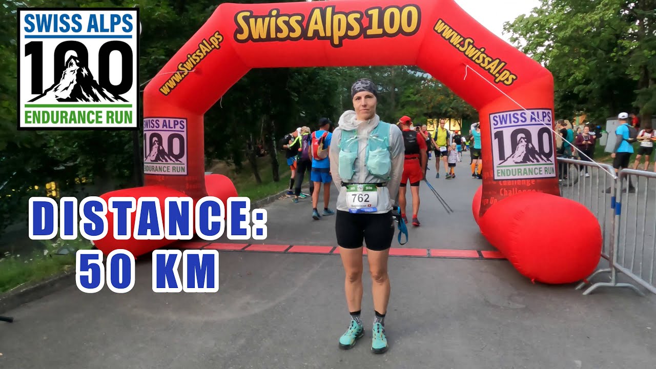 50 Km run - Swiss Alps 100 around Aletsch Glacier | English subtitles ...
