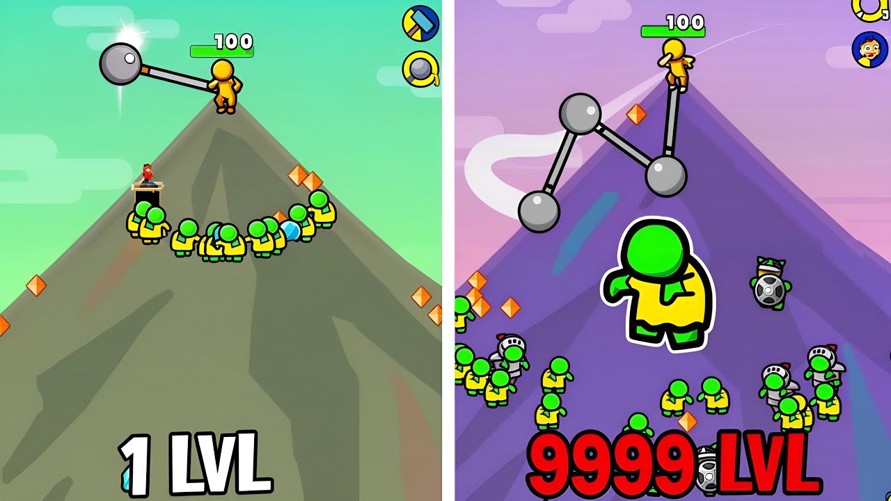 Pendulum Sweeper game in MAX LEVEL ⭐ ASMR GAMEPLAY - YouTube