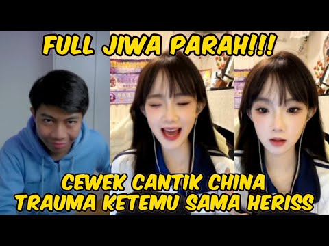 Trauma‼️Cewek cantik china sangat ketakutan di kerjain Heriss skuyy