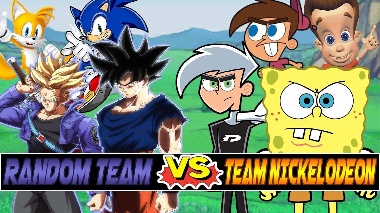 M.U.G.E.N. | Sonic/Goku UI/Trunks/Tails vs SpongeBob/Timmy Turner/Jimmy ...