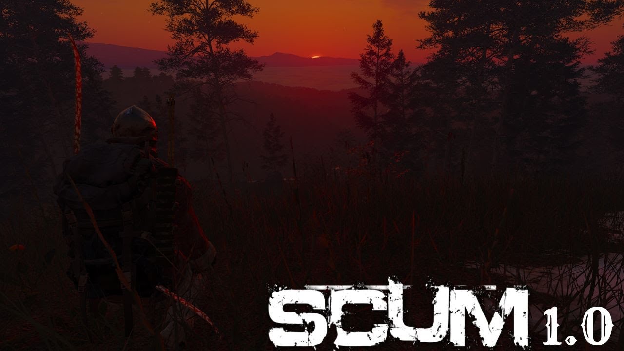 LIVE -- SCUM 1.0v. . Looting. Base Building. PVE RP - YouTube