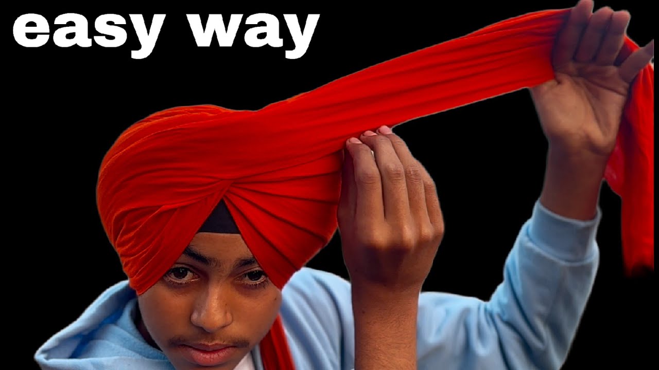 how to tie patiala shahi pagg for beginners, students special patiala ...