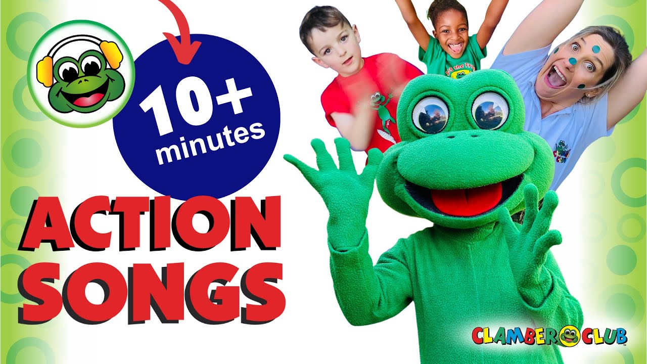 Kids ACTION SONGS! Get kids up and moving to these fun filled preschool ...