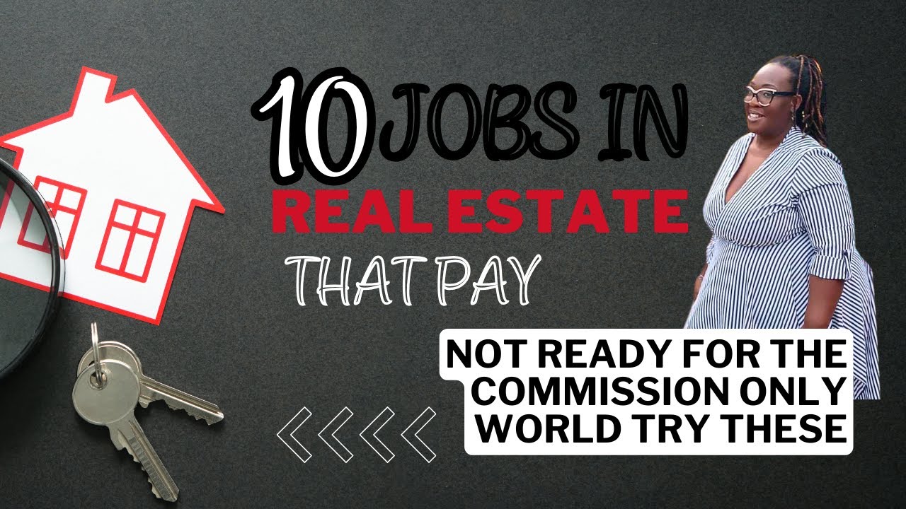 10 Real Estate Related job you can do - YouTube
